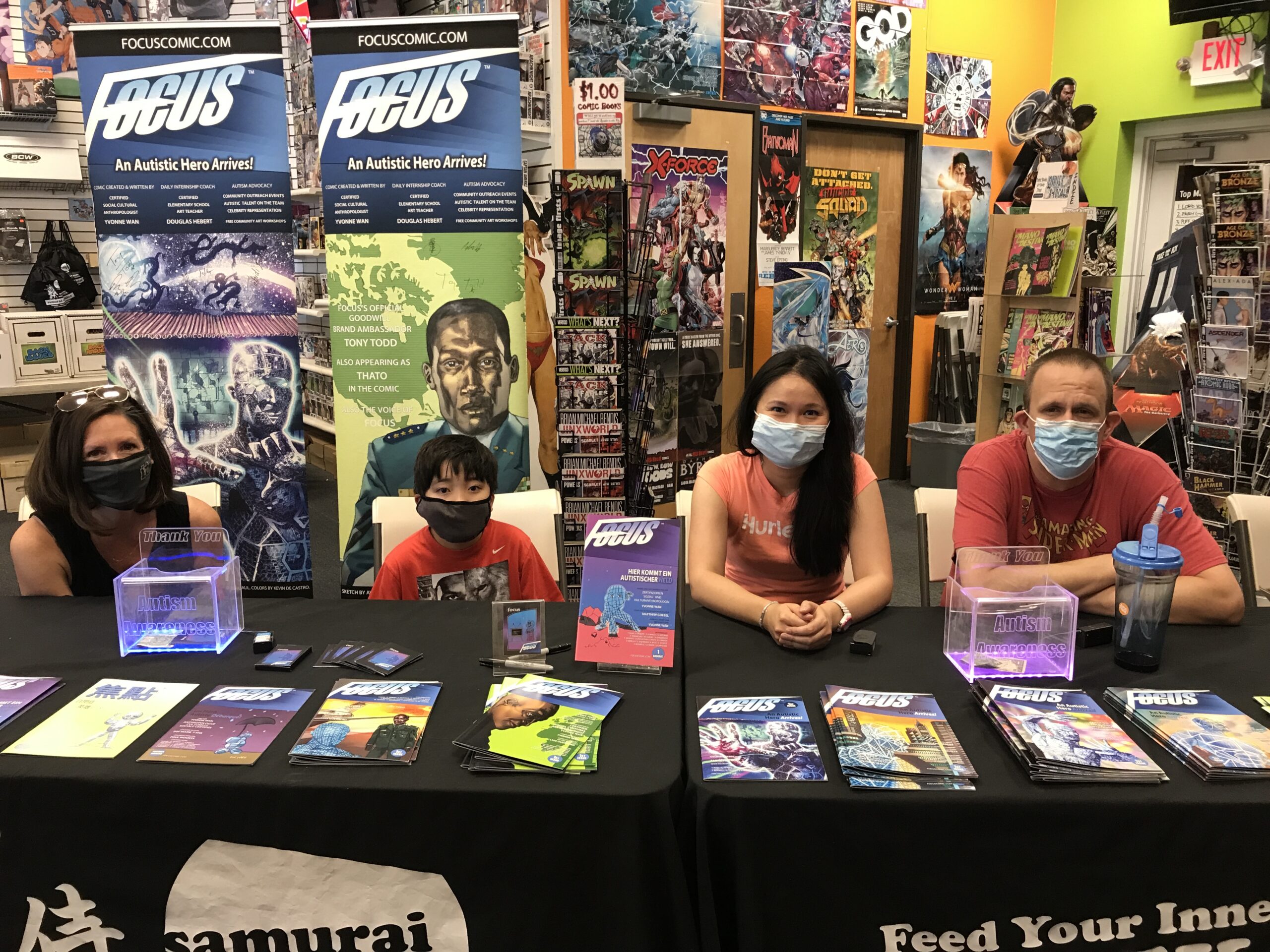 Focus Comic International Book Launch Event – Focus Comic