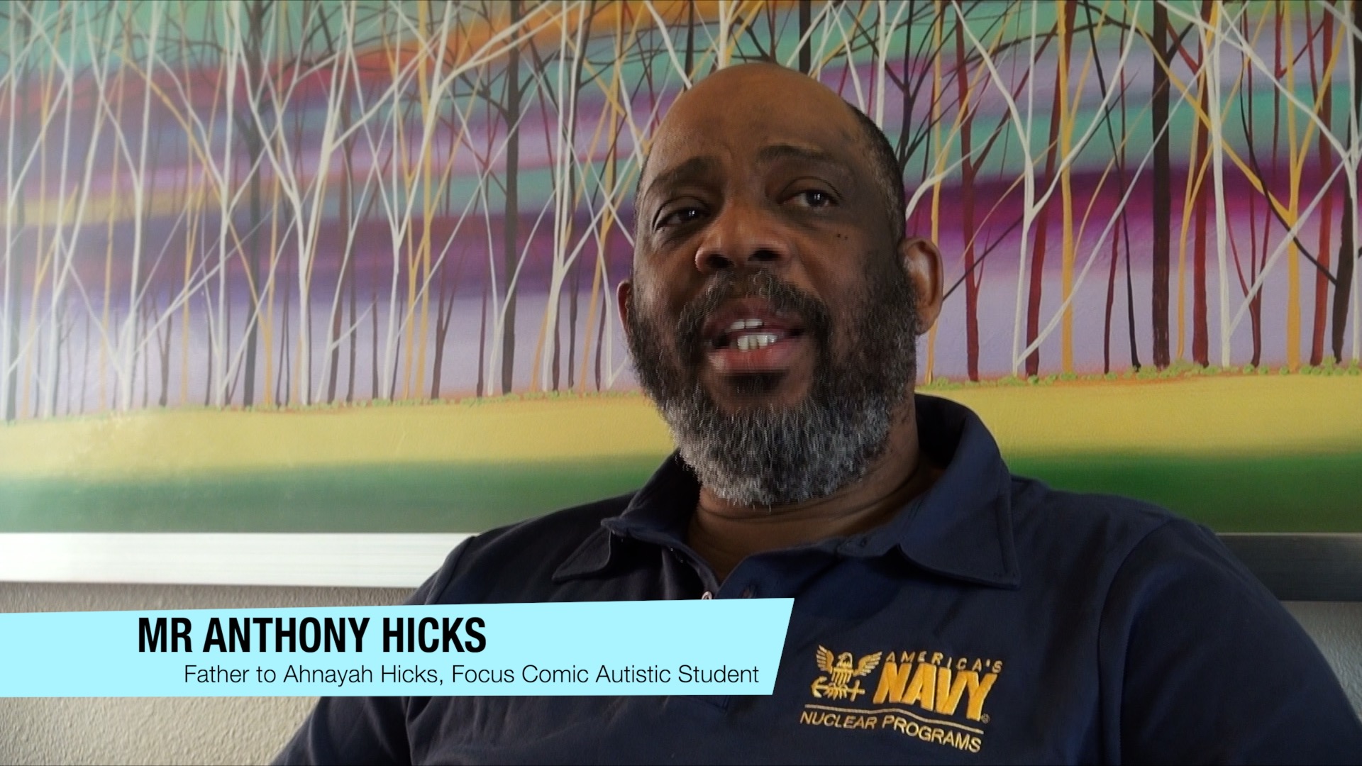 Anthony Hicks 3 minute Interview on the Focus Comic free art camp and ...
