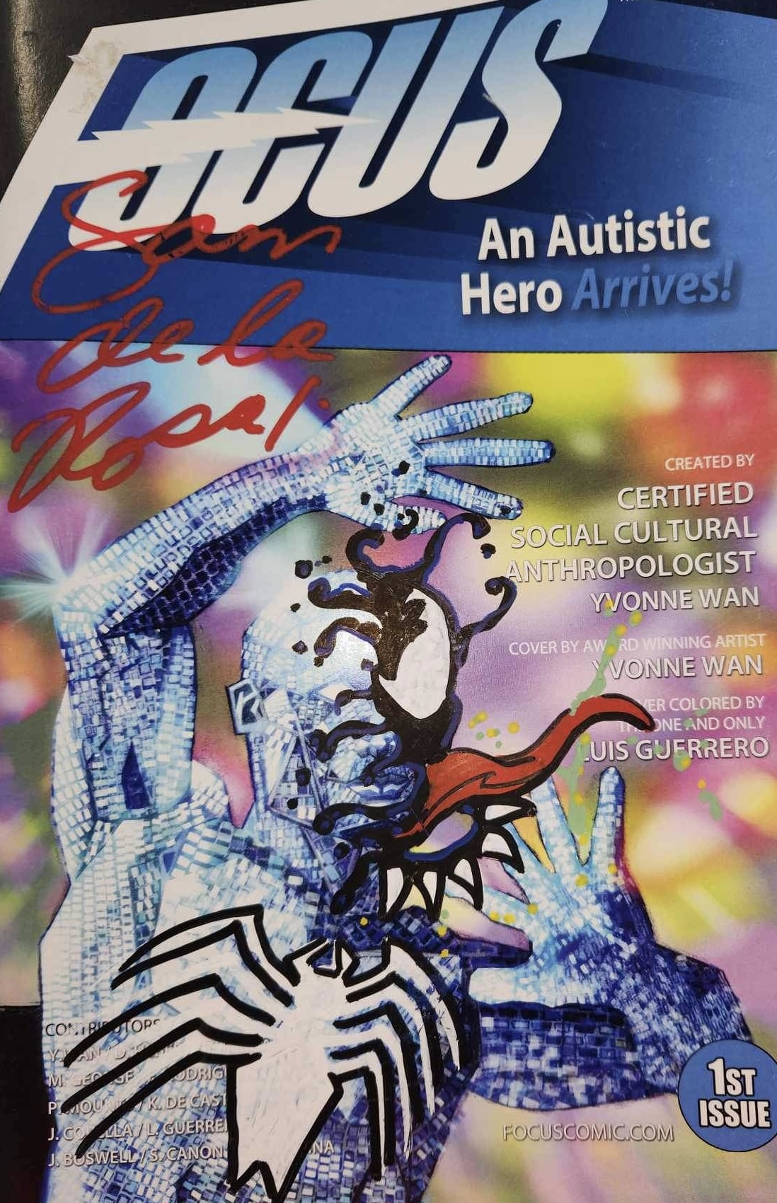 Focus the autistic super hero – Focus Comic