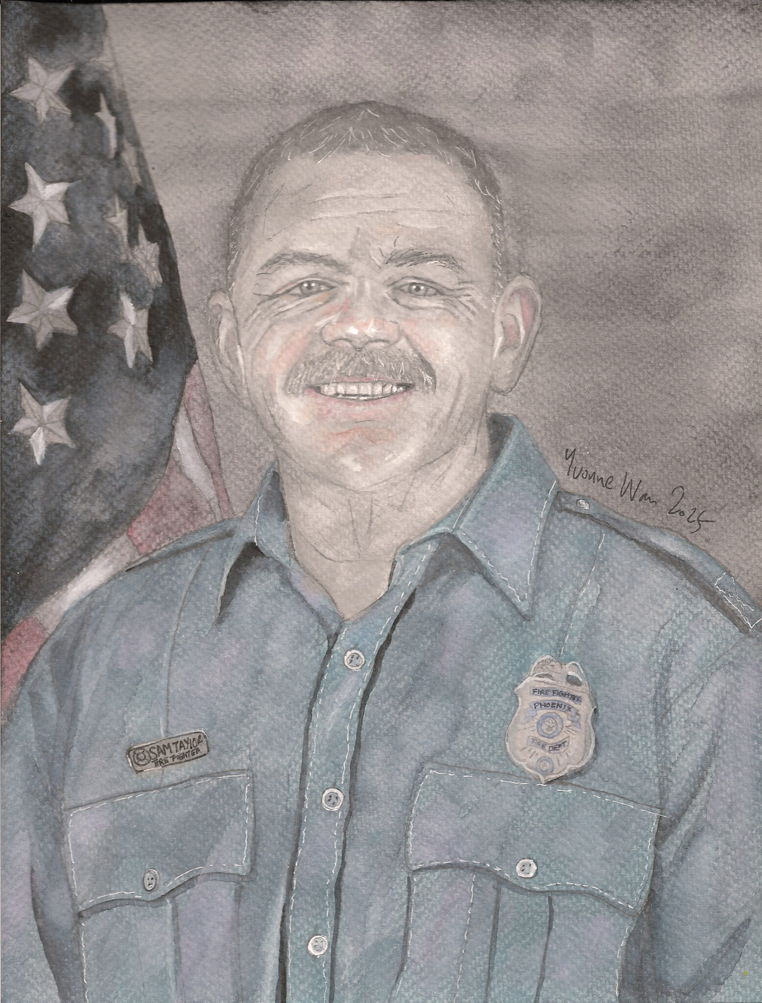 Honoring Sam Taylor of Phoenix Fire Department – Focus Comic