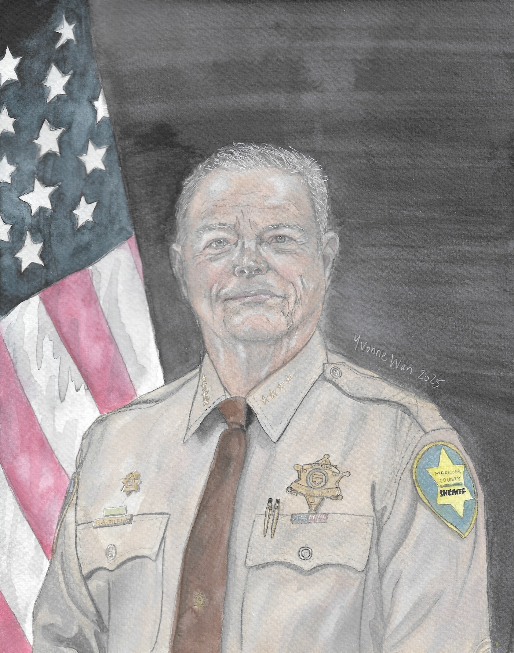 Honoring Sheriff Jerry Sheridan of MCSO – Focus Comic