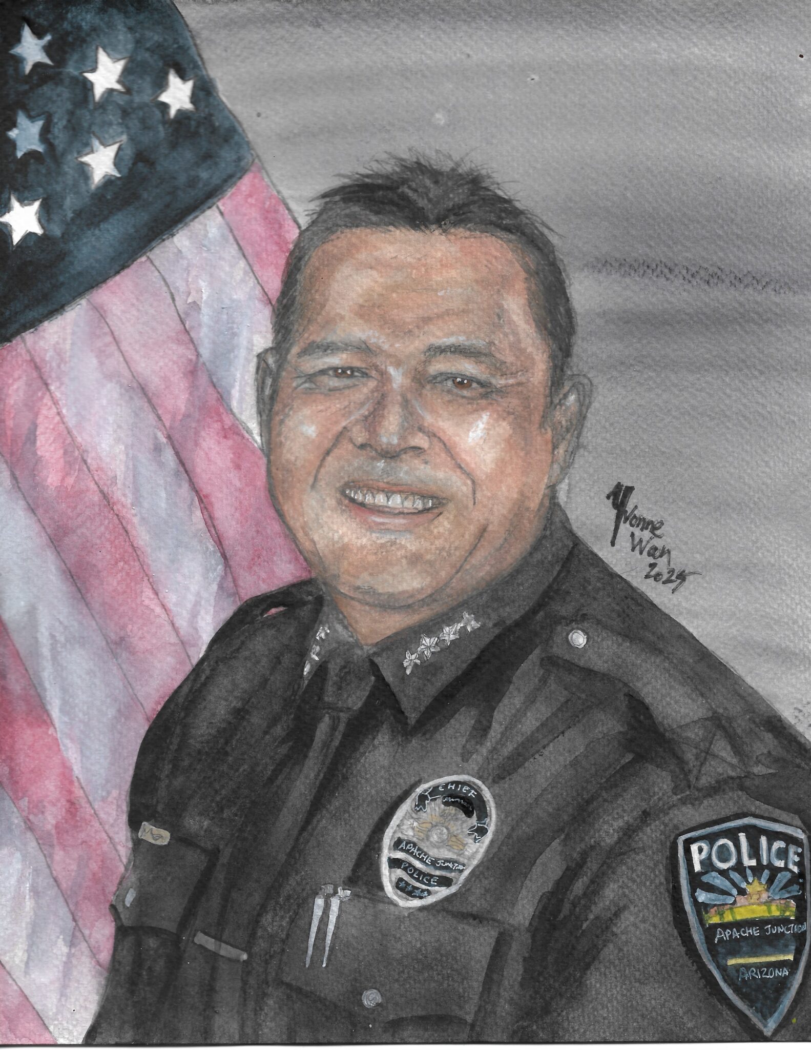 Honoring Michael Pooley Chief of Apache Junction Police Department, and ...
